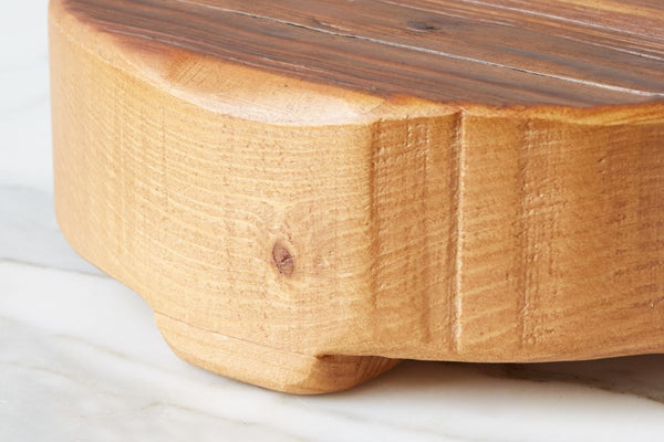 Reclaimed Wood Round Trivet| Northlight Interiors - Northlight ...